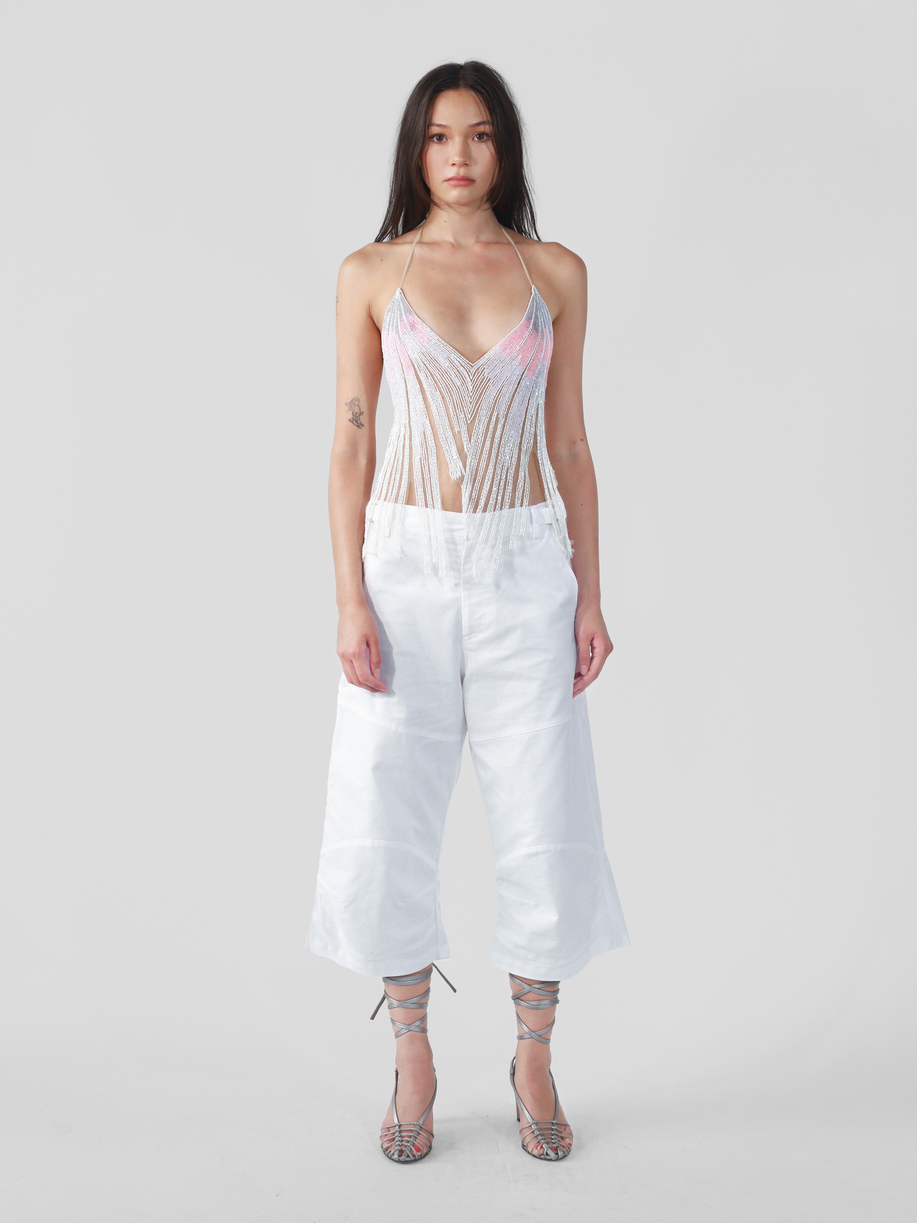 X-Tina Top - White – Dana Foley NYC