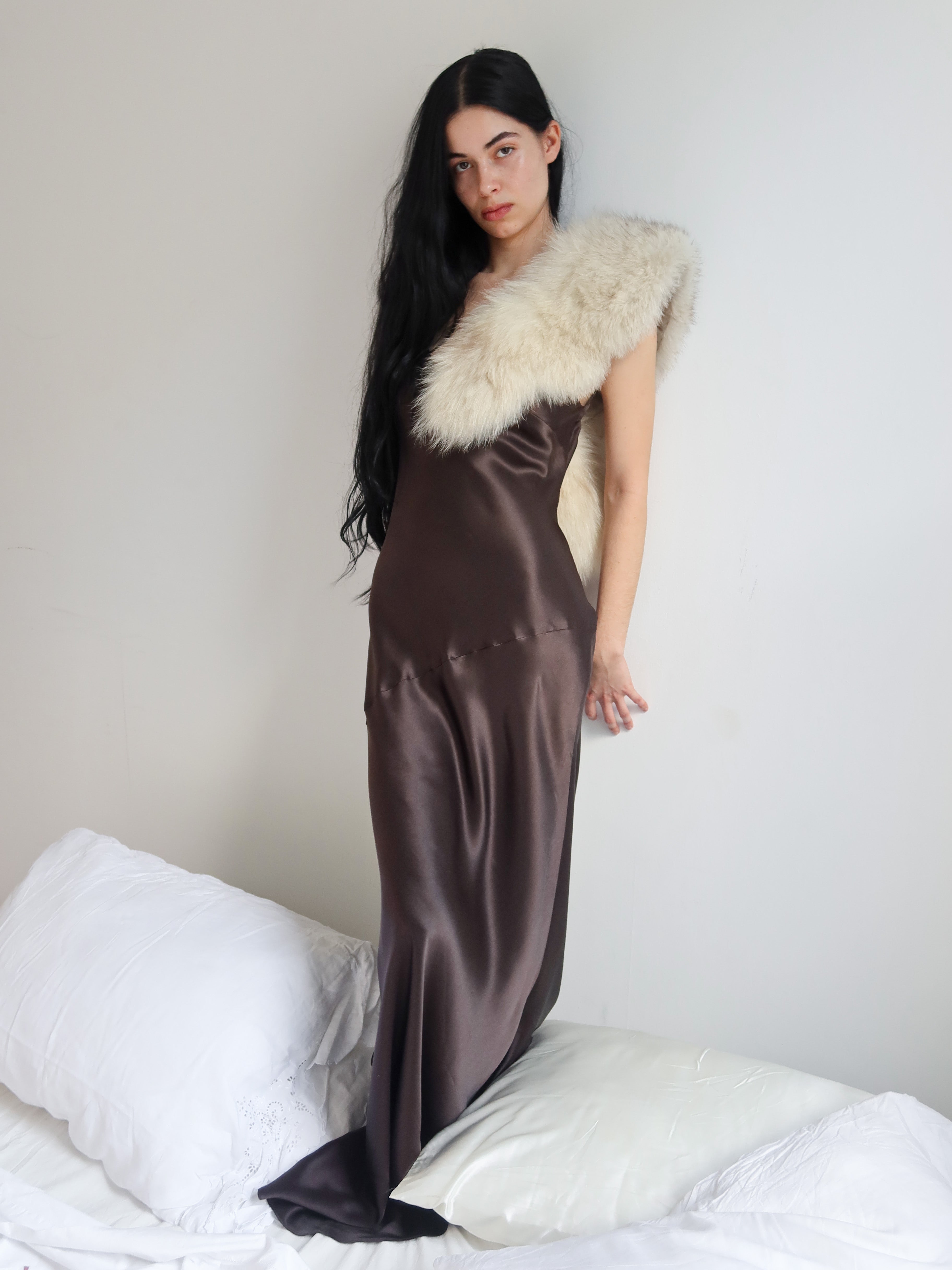 Devon Gown - Brown – Dana Foley NYC